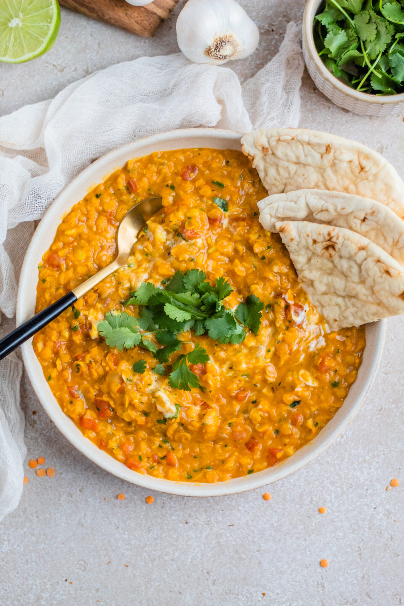 Coconut Curry Lentil Soup - Wholly Nourished