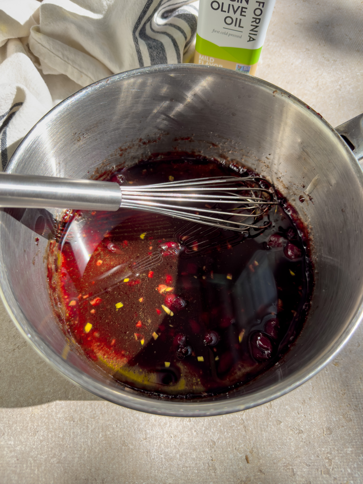 Summer Berry Salad with Cherry Vinaigrette - Wholly Nourished